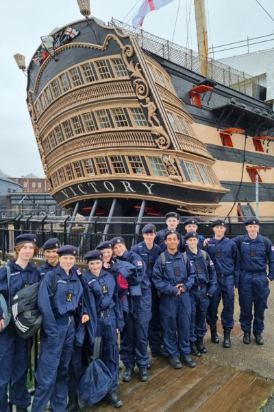 CCF Navy Cadets Journey to Portsmouth | Brighton College