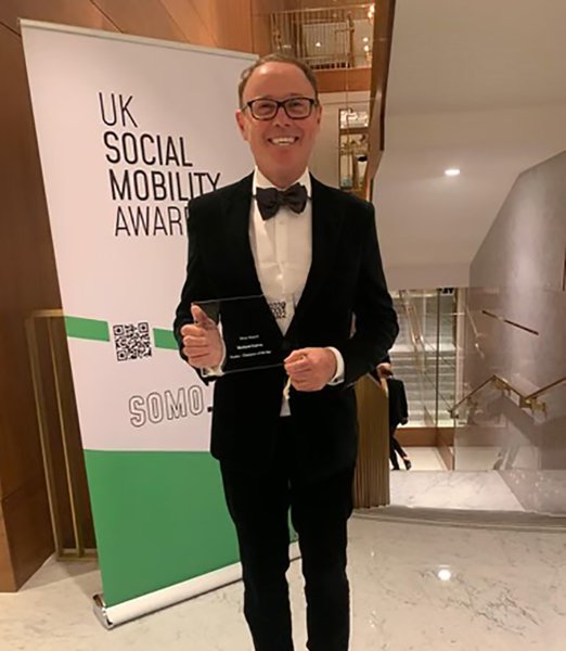 Mr Cairns wins silver award at the SOMOs | Brighton College