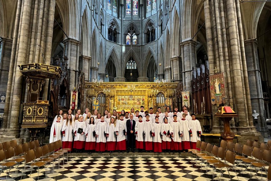 Choir Perform at Westminster Abbey | Brighton College