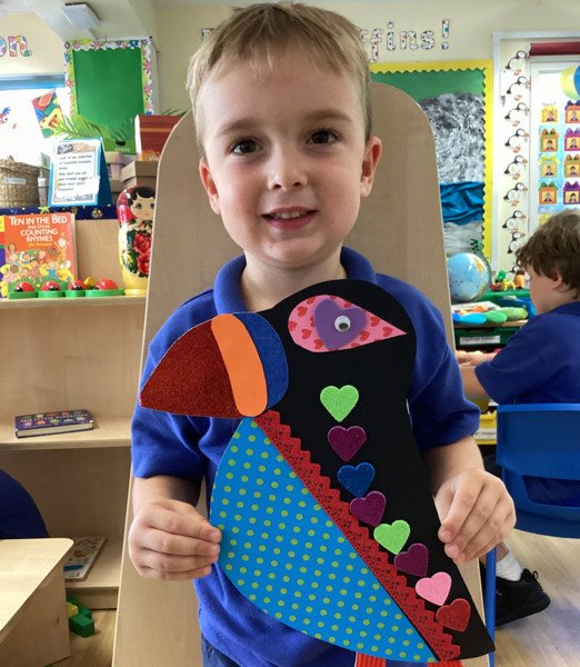 Perky Puffin Collages | Brighton College